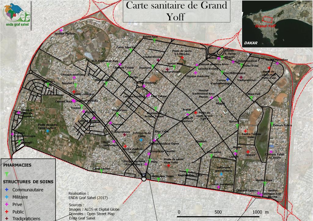 CARTE SANITAIRE DE GRAND YOFF | Hlm Grand Yoff